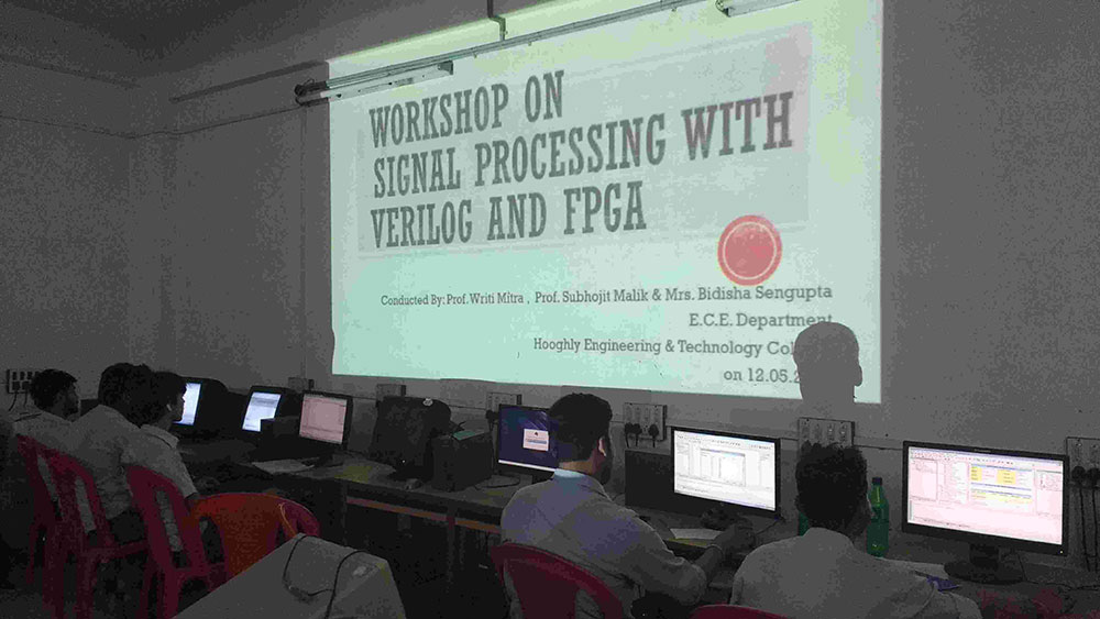 Workshop On Signal Processing Using Verilog And Fpga 2017 By Ece Department Hooghly